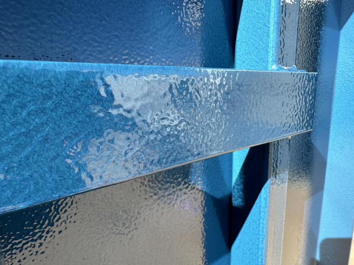 Powercoated Cattle Float - EPC Coatings