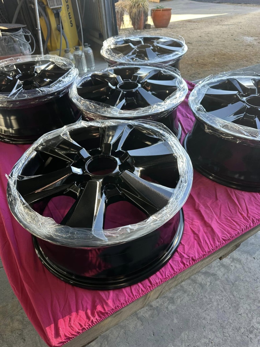Powercoating 300 Series Rims - EPC Coatings